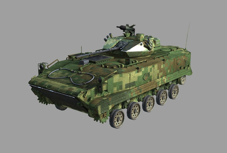 PBR four livery ZBD03 China 03 Infantry Fighting Vehicle Airborne ...