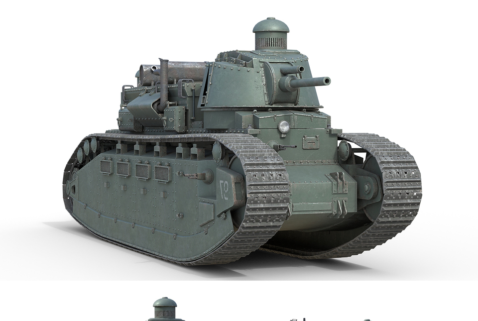Char 2C Heavy Tank
