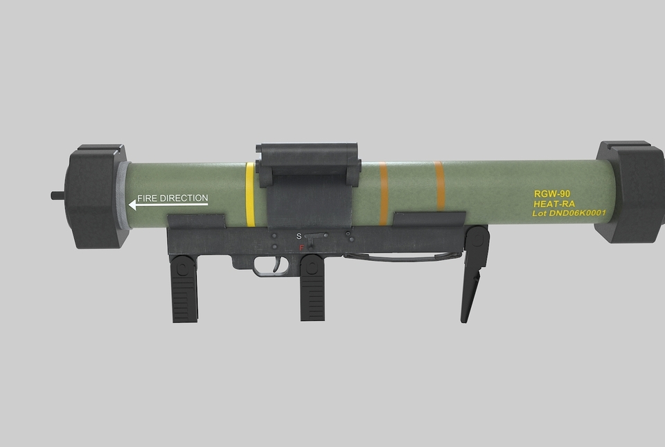 Shaw German RGW 90AS anti-fortifications weapon system