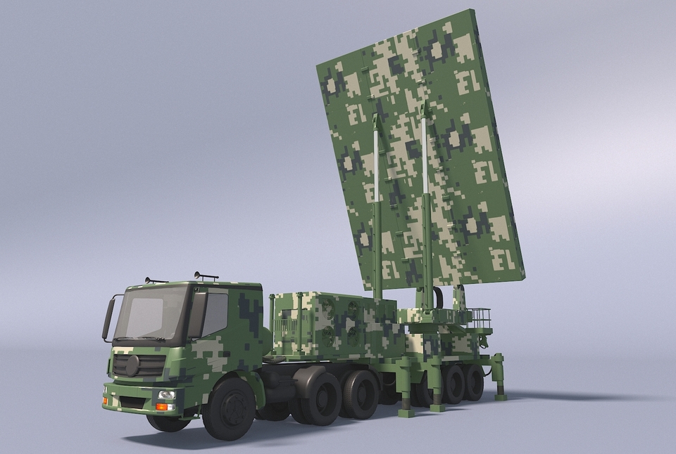 SLC7 L-band multifunctional ground-based air defense radar