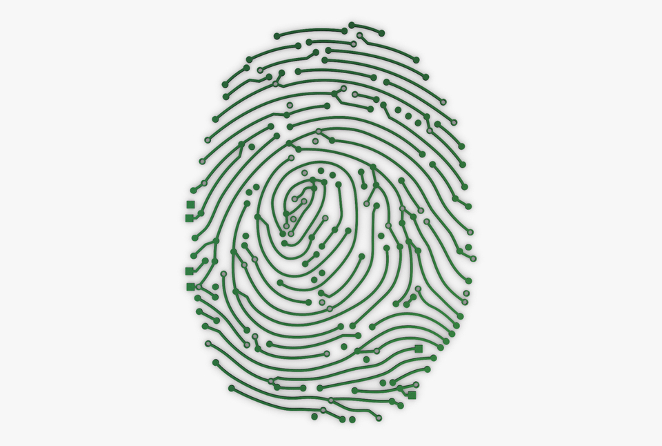Electronic Fingerprint v 1 3D Model