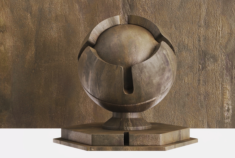 Wall surface 3 options Corona material