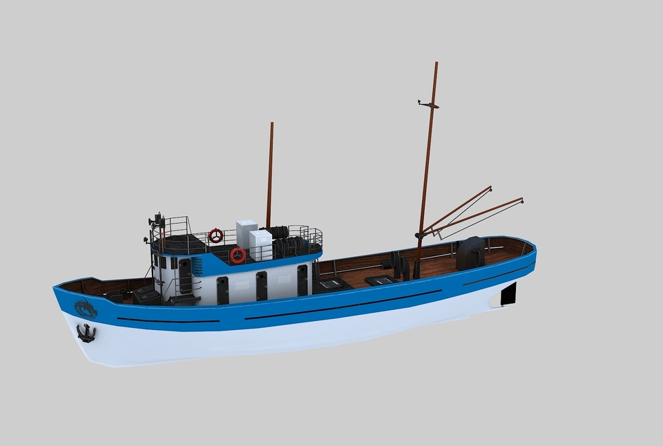 Small fishing boat Fishing boat Fishing boat Medium fishing