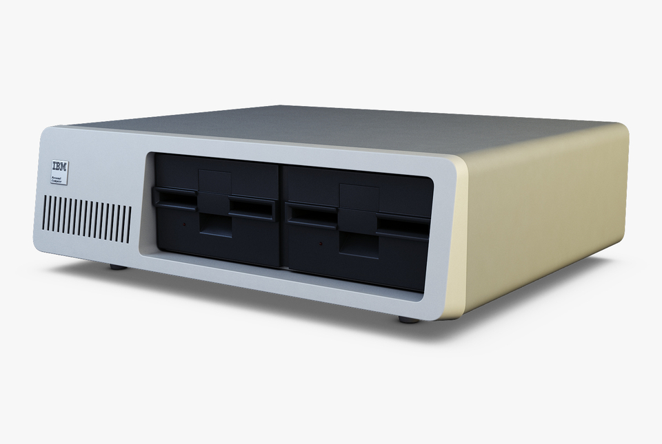 IBM Computer Tower 3D Model