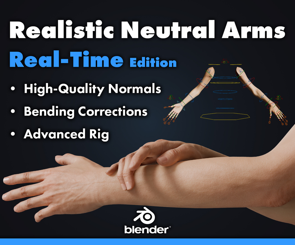 Realistic Neutral Arms | Real-Time Edition