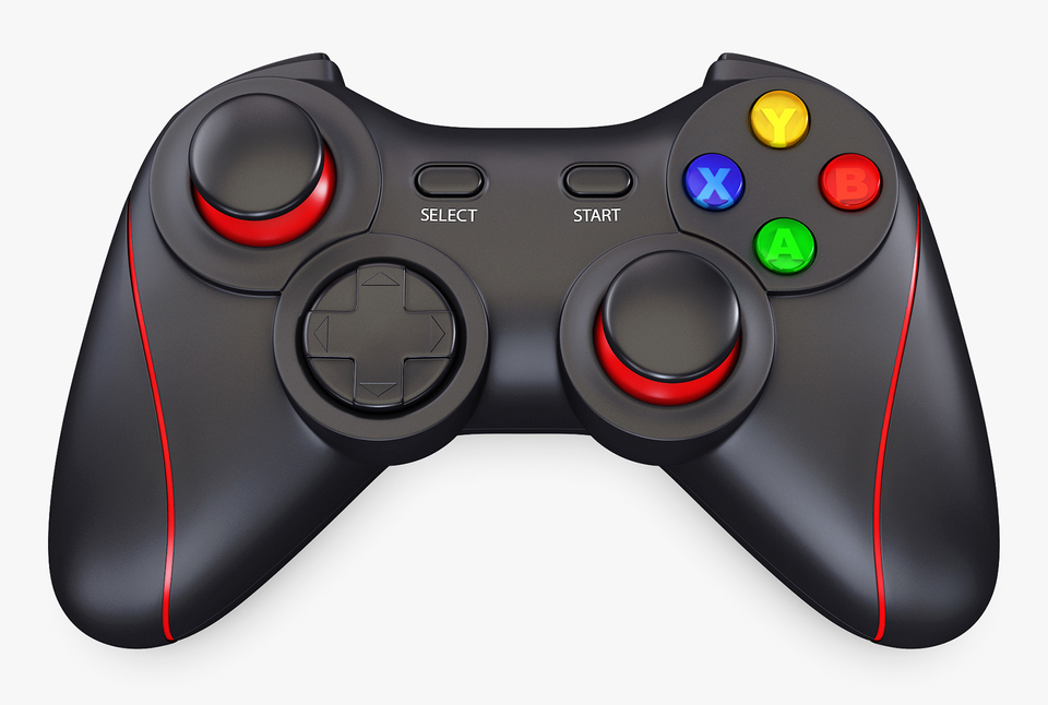 Generic Video Game Controller M 4 3D Model