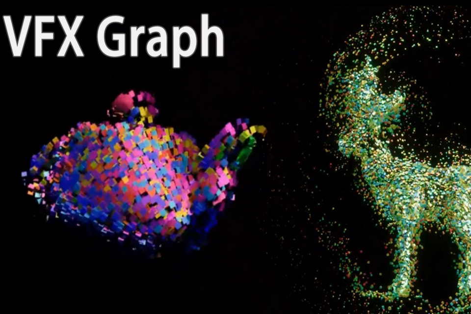 Unity VFX Graph：SDF Model Particle Deformation