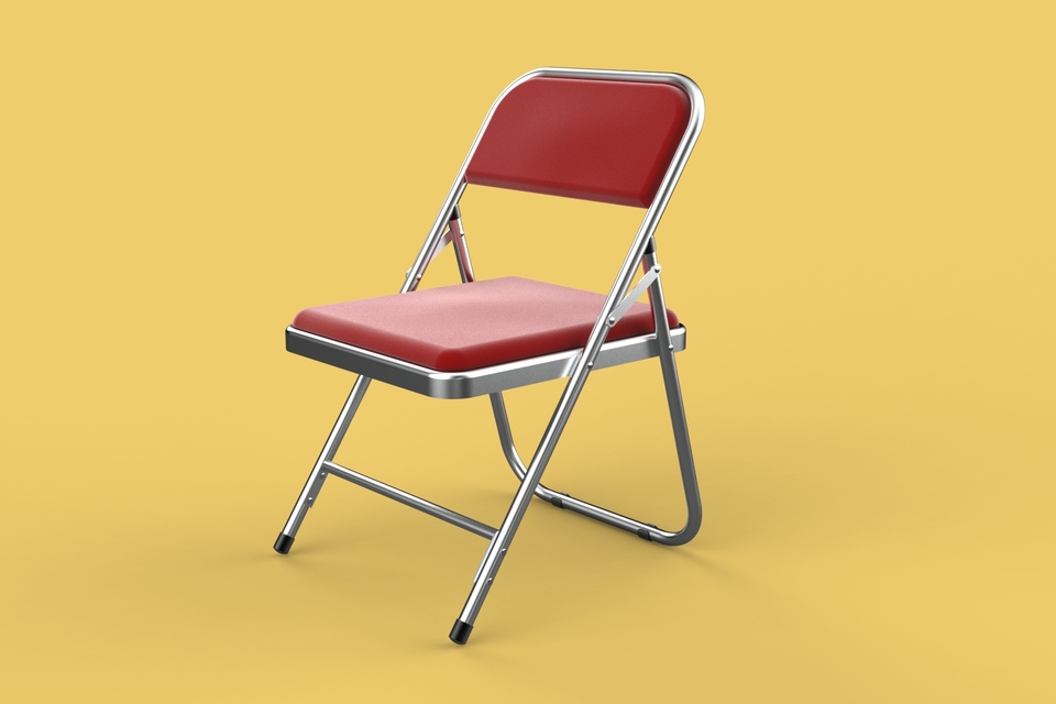 STANDARD FOLDING CHAIR METAL FOLDABLE EVENT SEAT FLIP STACKABLE
