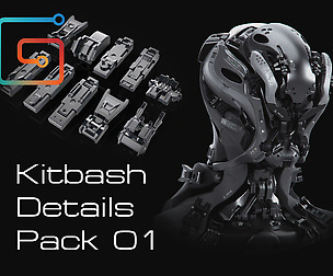 Kitbash set, Cameras&sensors 01