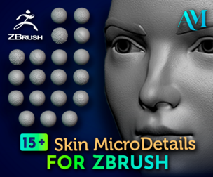 Skin Brush Set 1 (ZBrush & Sub. Painter)