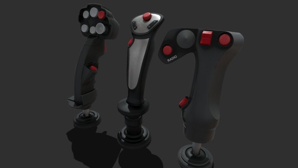 Fighter Jet Joystick or Grips
