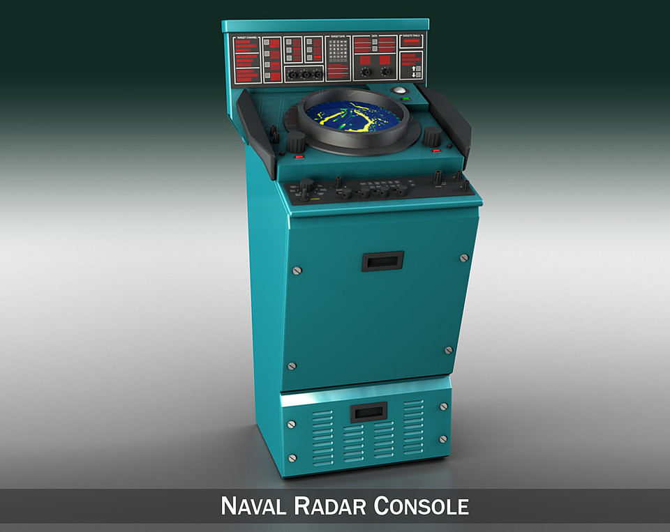 Naval Radar Console