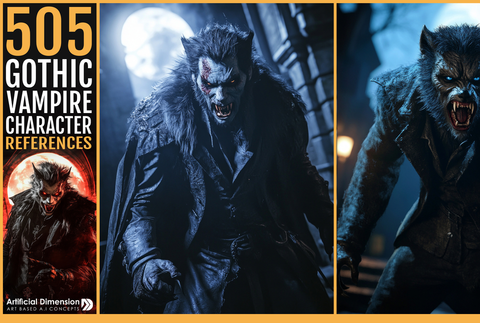 505 gothic vampire Character