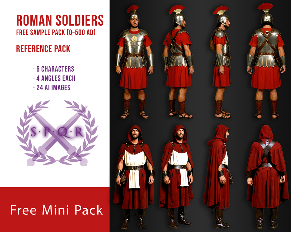 Roman Soldiers 0–500 AD – Free mini pack