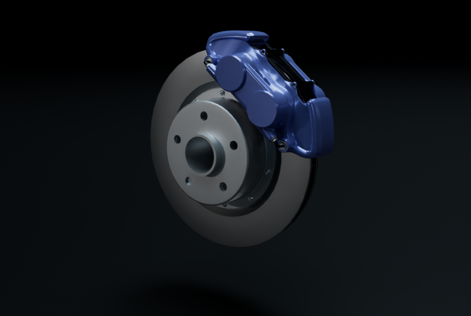 4 piston sport disc brakes
