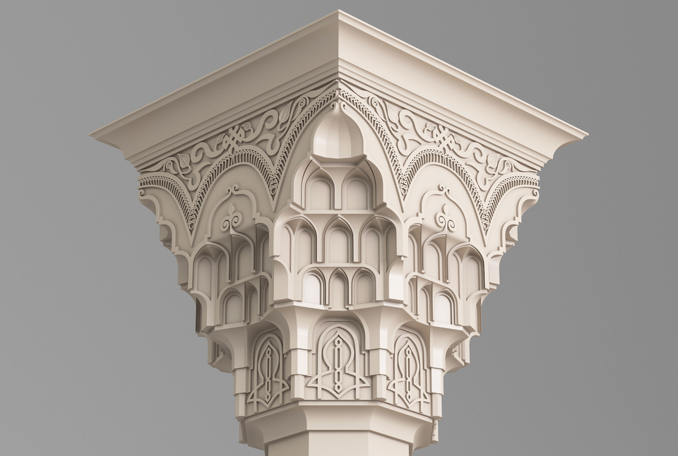 Classic Islamic Column 007