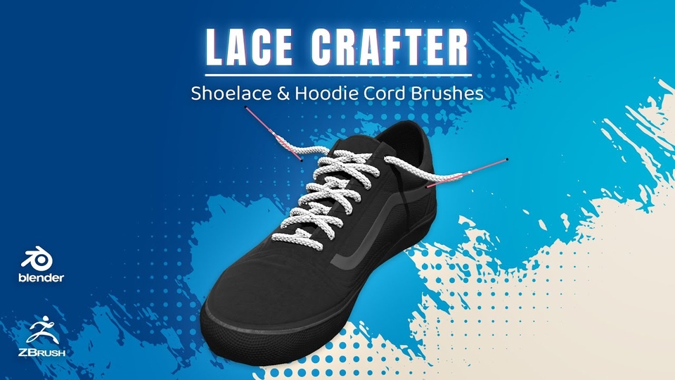 Lace Crafter – A Realistic 3D Cord and Shoelace Generator for Blender ...
