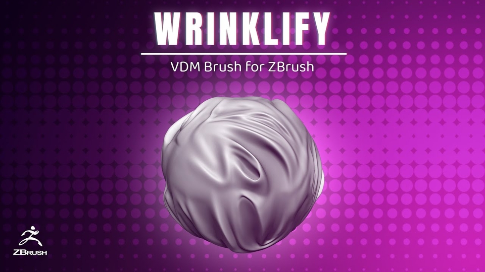 Wrinklify – A Realistic Fabric Wrinkle Sculpting VDM Brush for ZBrush ...
