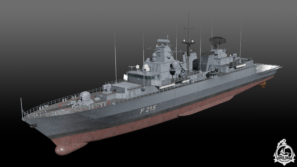 German F123 Brandenburg class Frigate