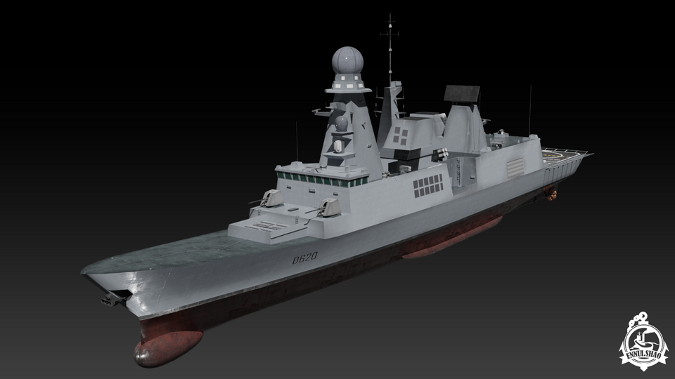 Horizon class FS Forbin destroyer