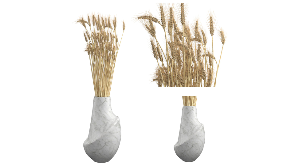Wheat vase 1