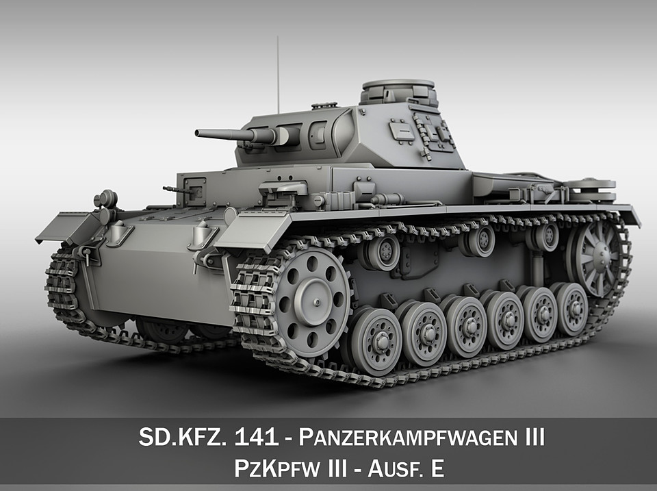 PzKpfw III - Panzer III - Ausf E