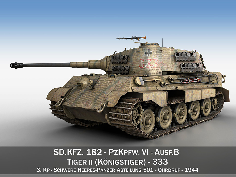 Panzerkampfwagen VI - Ausf.B - Tiger II - 333