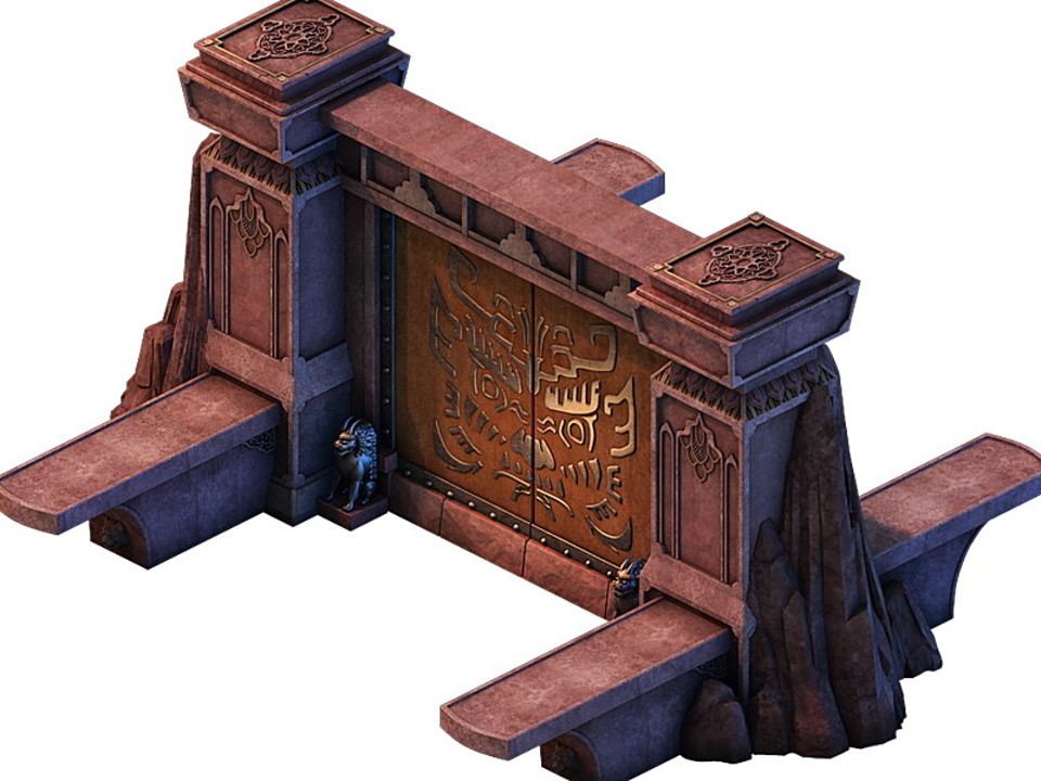 Game model - gorgeous stone gate
