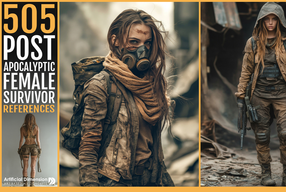 505 Post-Apocalyptic Female Survivor