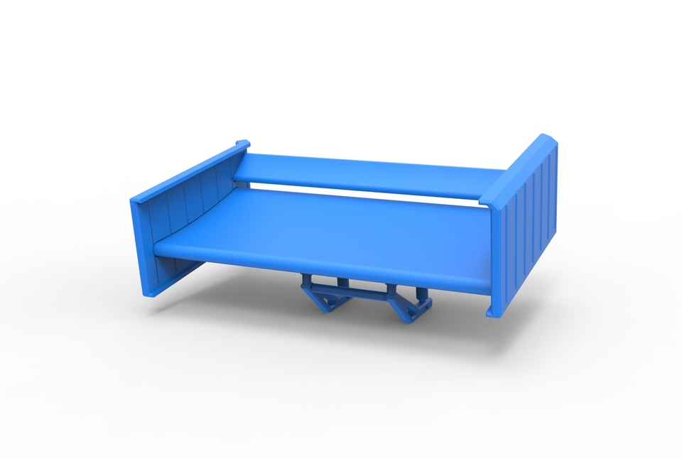 Wing of Supermodified front engine race car V3 Scale 1:25