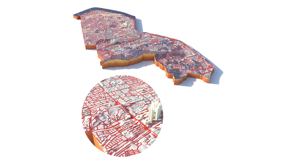 Gangnam District Terrain city Seoul South Korea