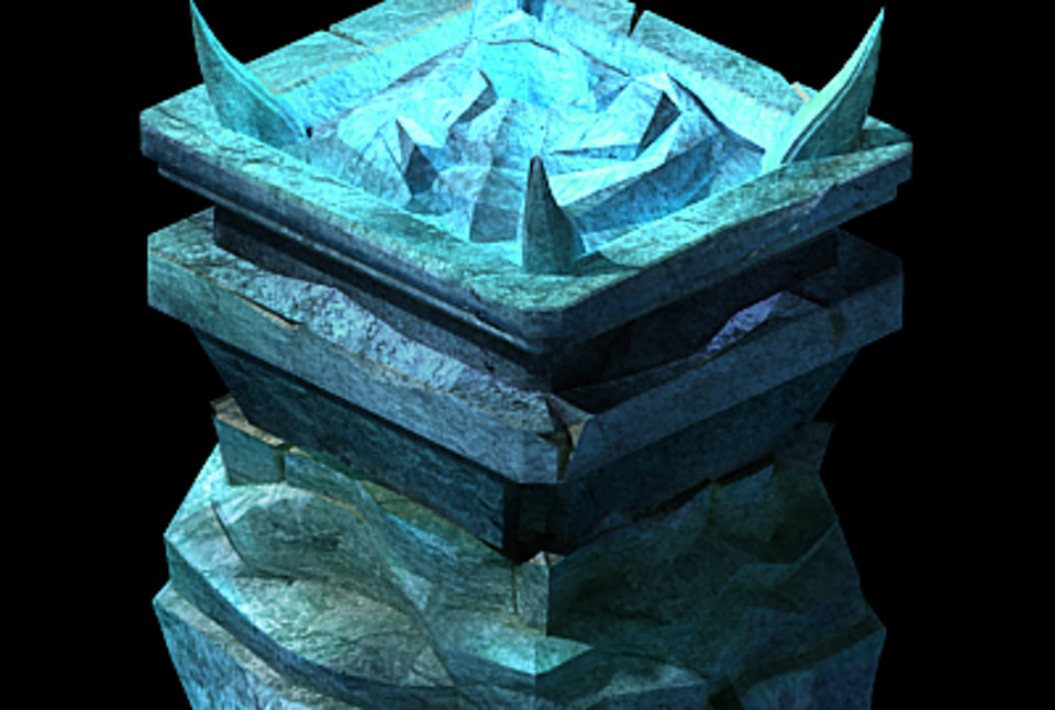 Game model - objects in the air castles