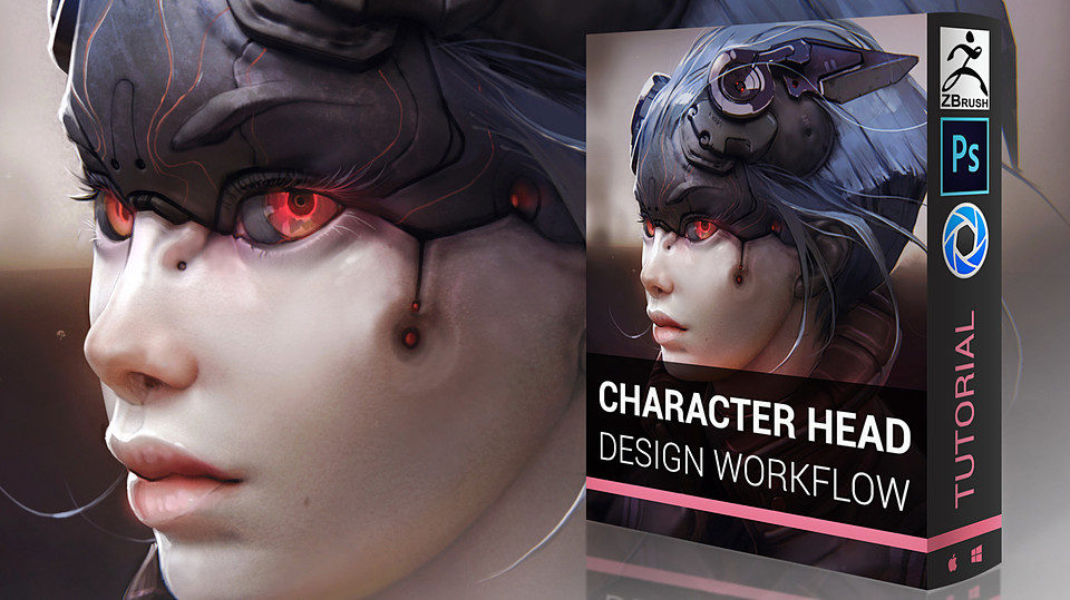 Character Head Design Workflow 