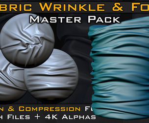 Cloth Wrinkle Alpha Pack