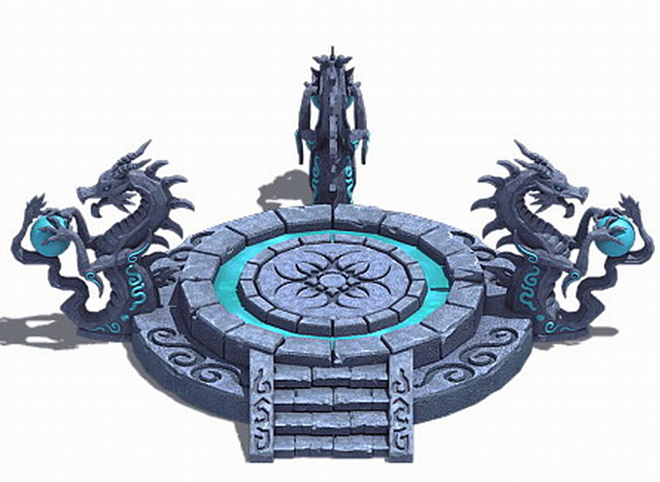 City Center Decoration - Dragon Altar