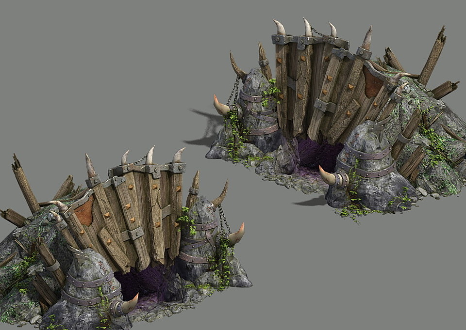 Monster base - hole