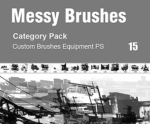 1500+ Kitbash Brushes for Concept Art