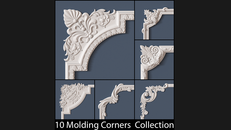 10 Molding Corners Collection