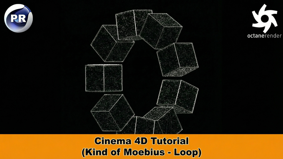 Creating a Seamless Möbius-Style Loop with Subtle Sparkle Materials in ...
