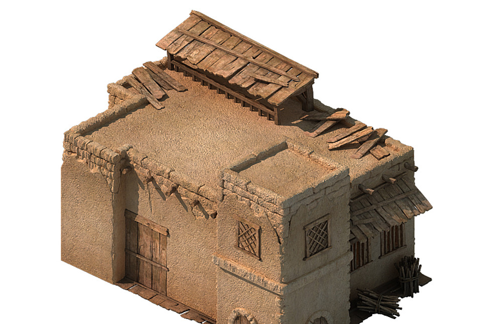 Desert Ancient Battlefield - House 02