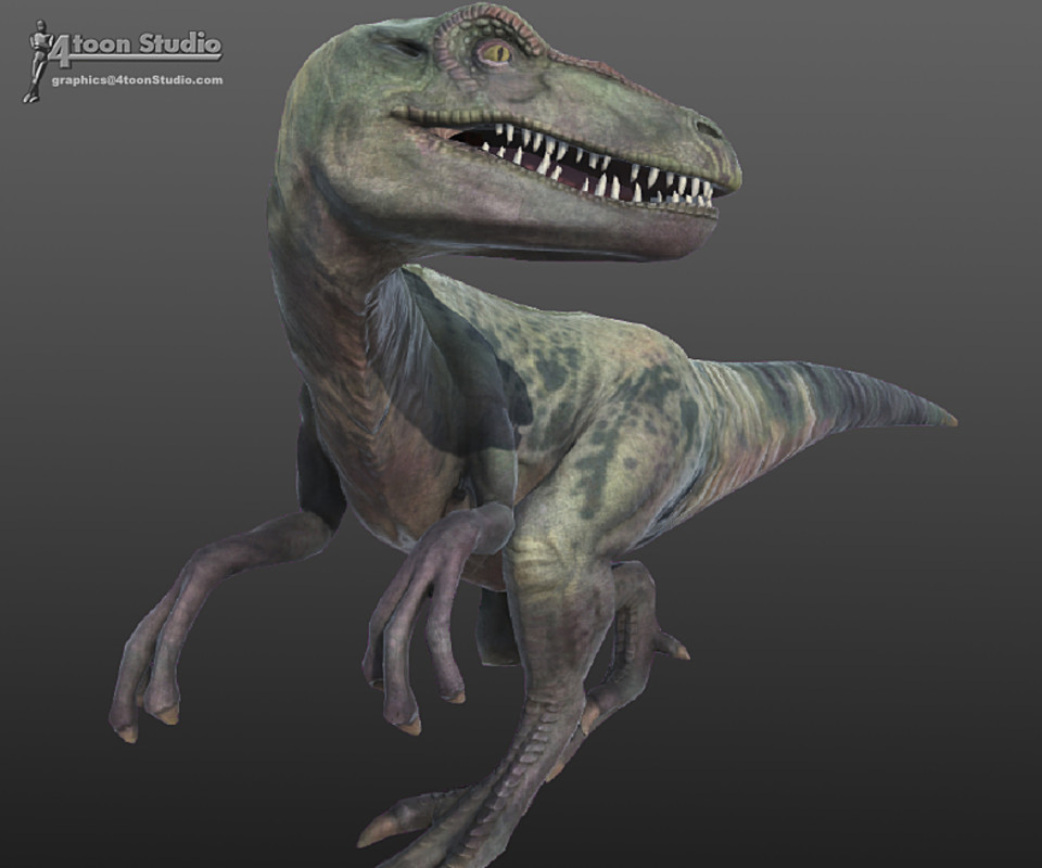 Dinosaur Velociraptor (Full Verison)