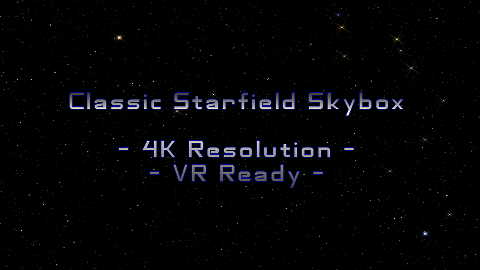 Classic HD Starfield Skybox v1.2