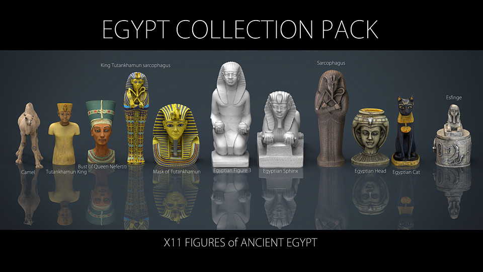 3D EGYPT COLLECTION PACK