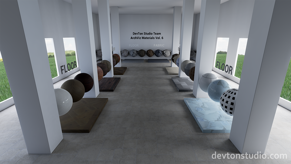 DevTon Archviz Materials Vol 6