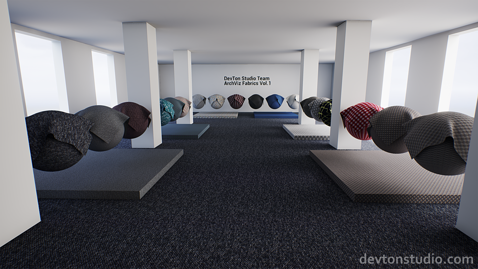 DevTon Archviz Fabrics Vol 1