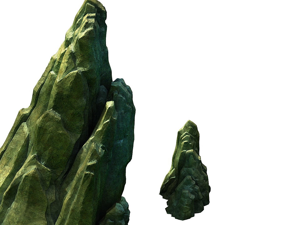 Game Model - Forest - Stone 03