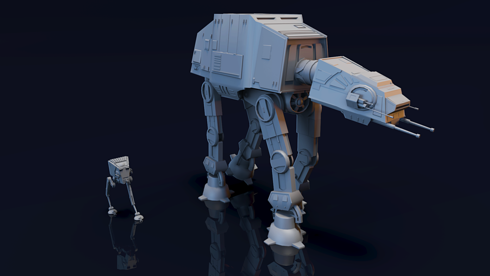 AT-AT & AT-ST walkers