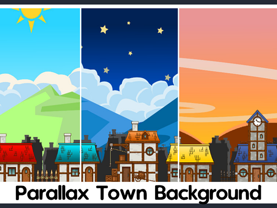 2D Town Pack