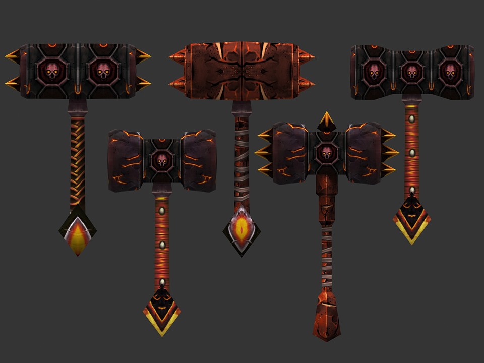 3DRT - Fantasy arms vol.2 - Hammers