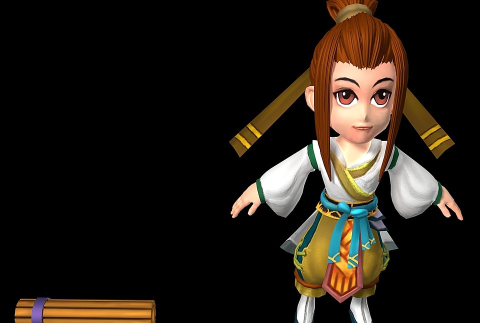 Game characters - book children